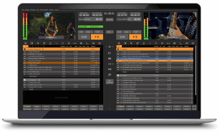 Playdeck – Professional Video Playout Software for Windows