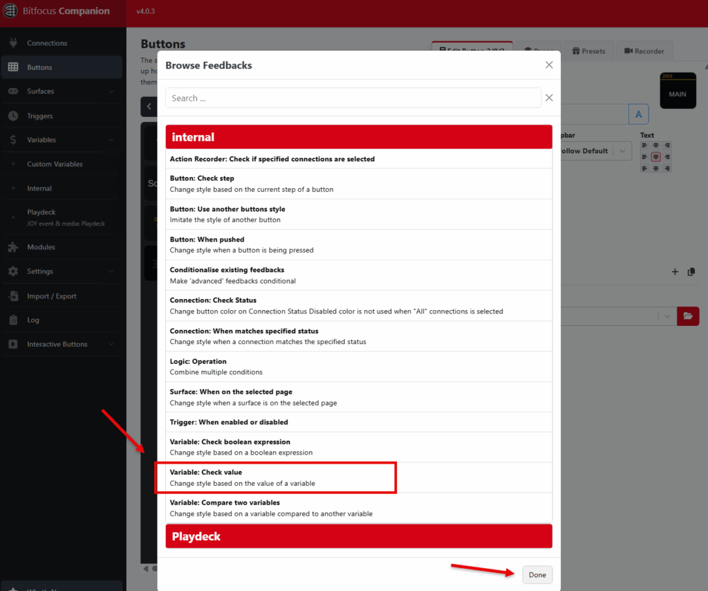 Using Companion for Playout Control – Playdeck